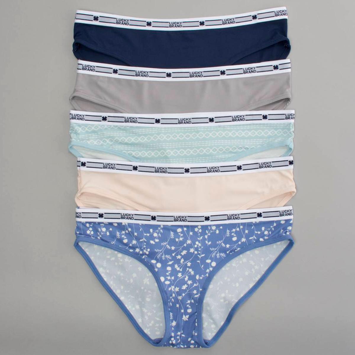 Click here for Womens Lucky Brand 5pk. Brush Micro Bikini Panties... prices