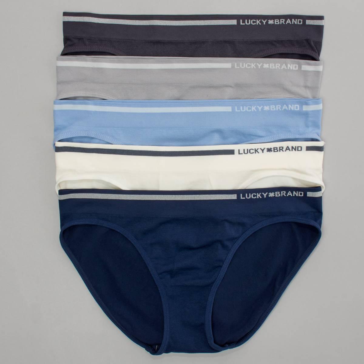 Click here for Womens Lucky Brand 5pk. Seamless Bikini Panties -... prices