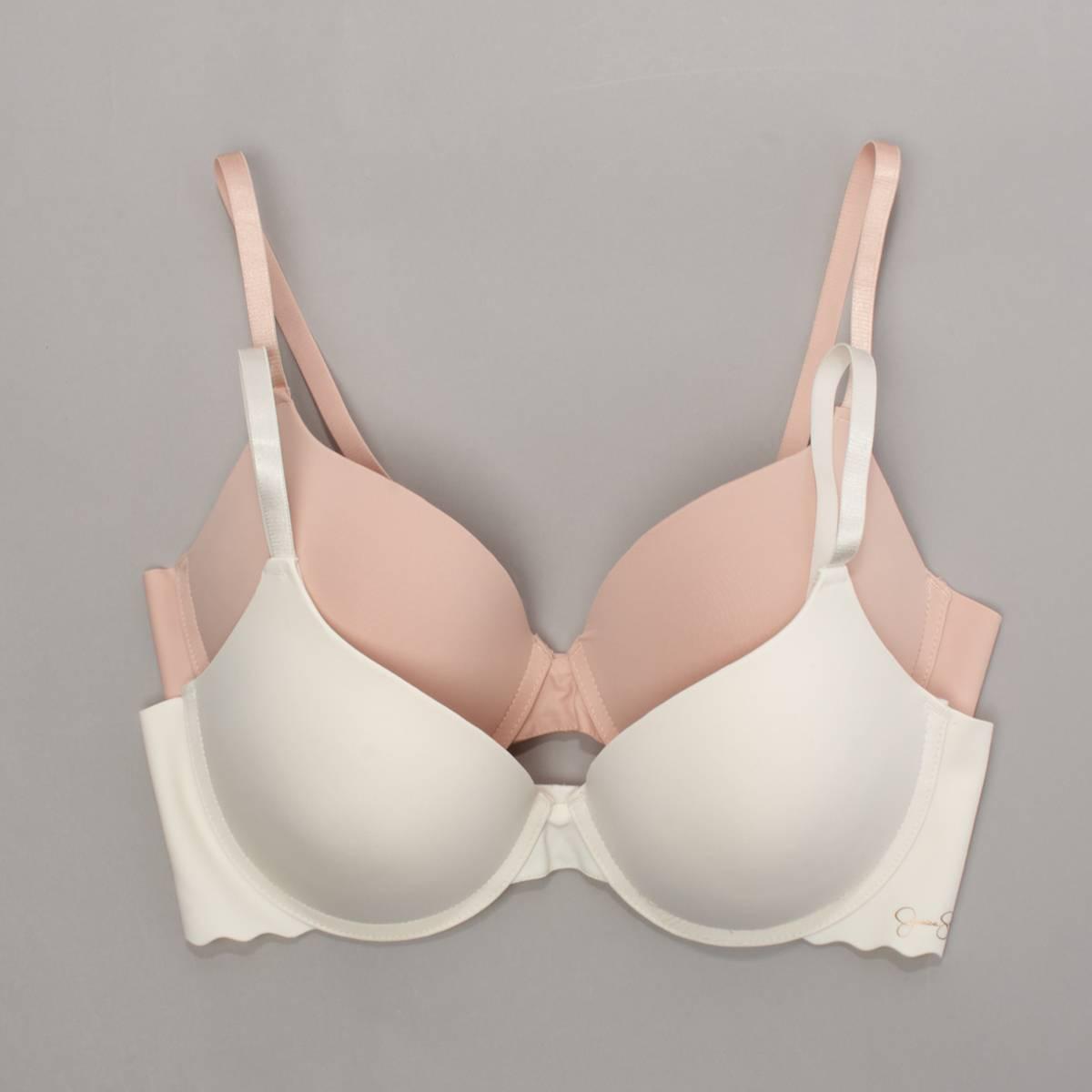 Click here for Womens Jessica Simpson 2pk. Scallop Push Up Bra -... prices