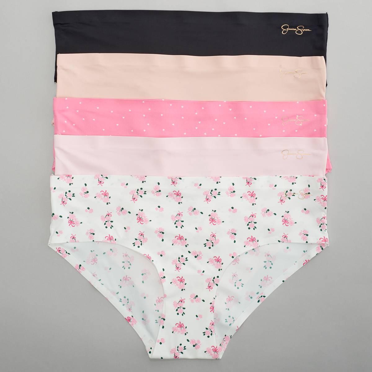 Click here for Womens Jessica Simpson 5pk. Floral Micro Hipster P... prices