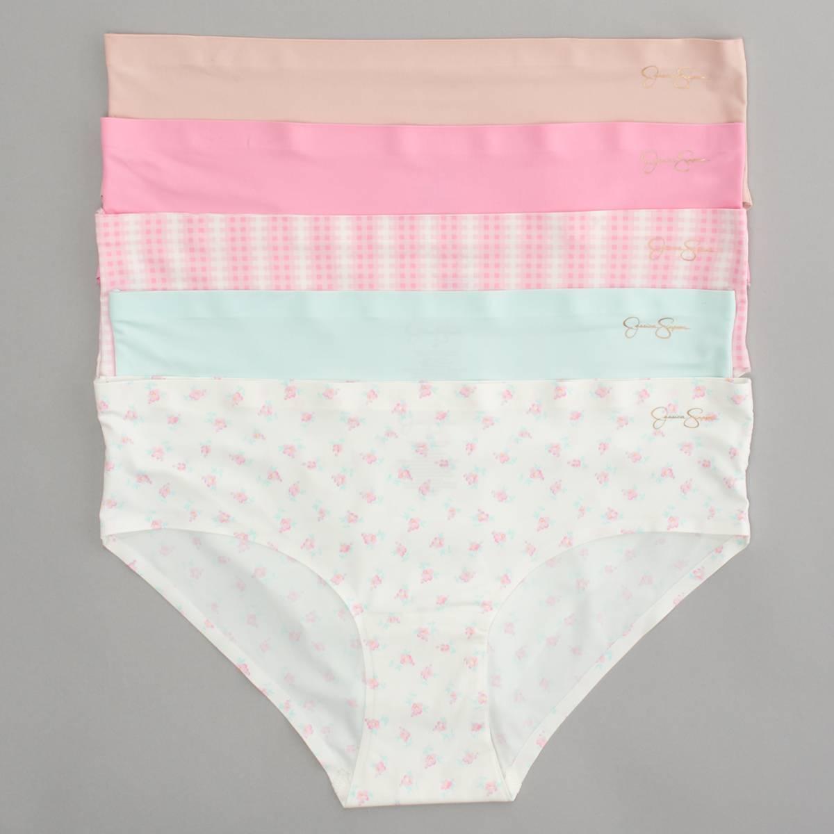Click here for Womens Jessica Simpson 5pk. Micro Bonded Hipster P... prices
