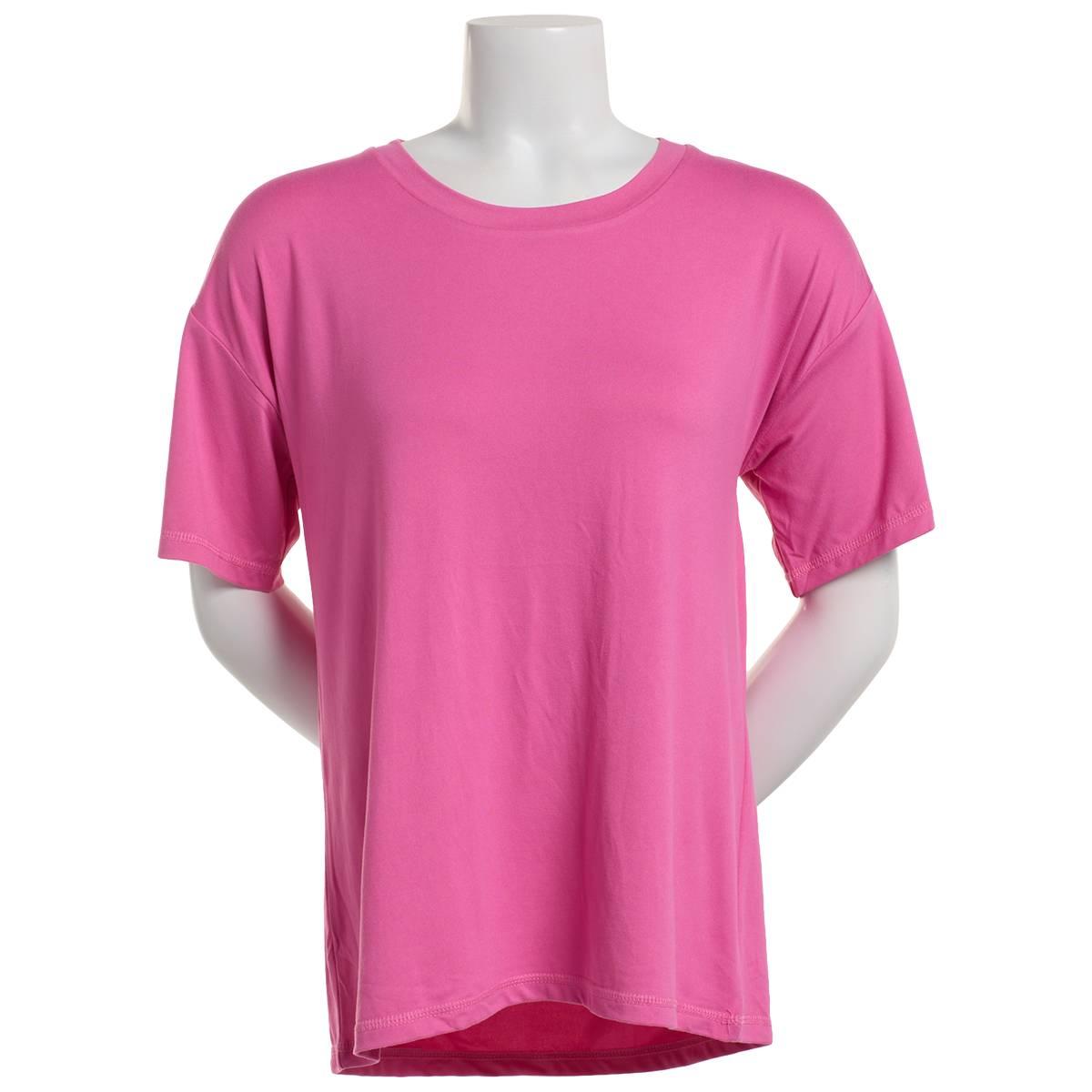 Click here for Juniors Dollhouse Solid Drop Shoulder Pajama Tee prices