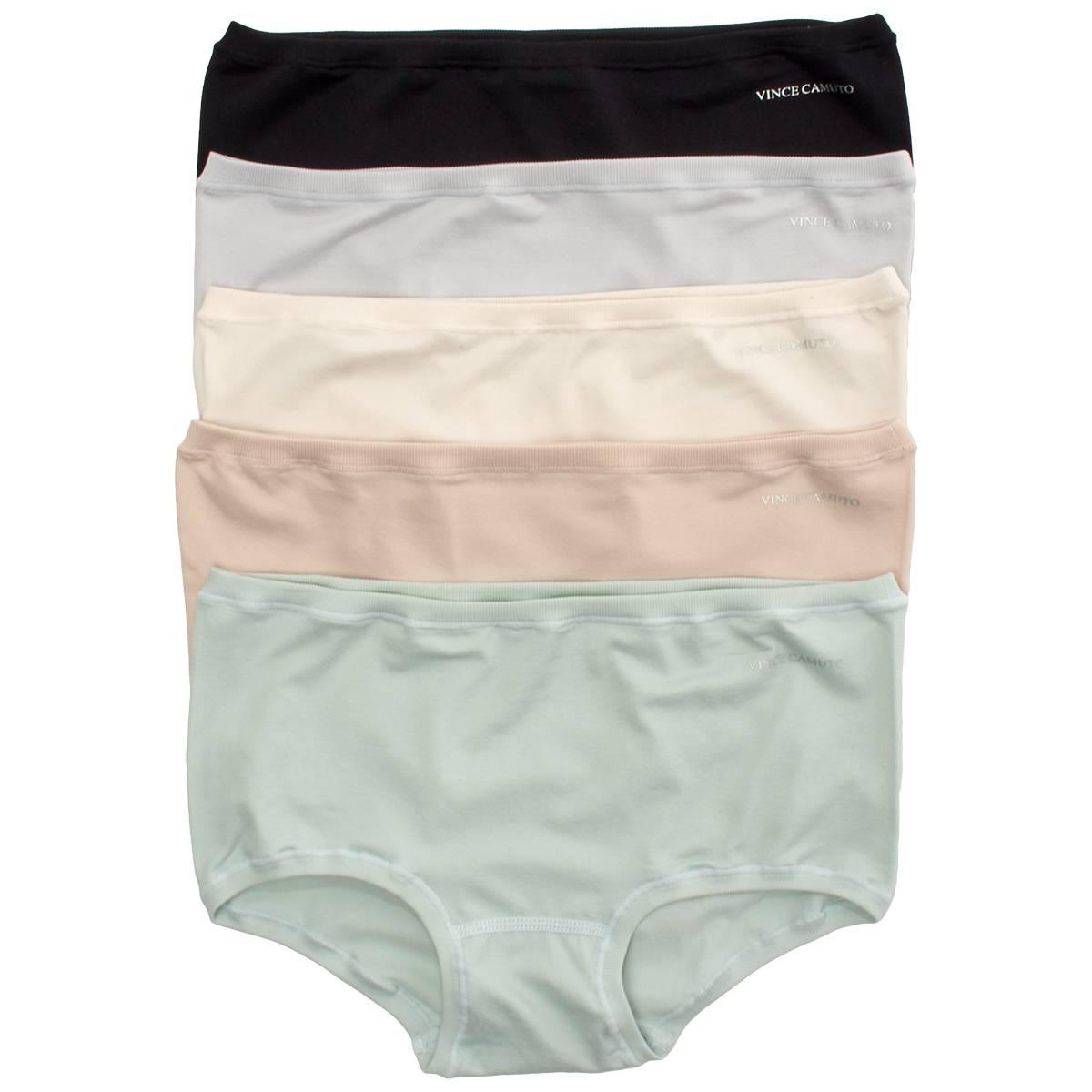 Click here for Womens Vince Camuto 5pk. Seamless Boyshort Panties... prices