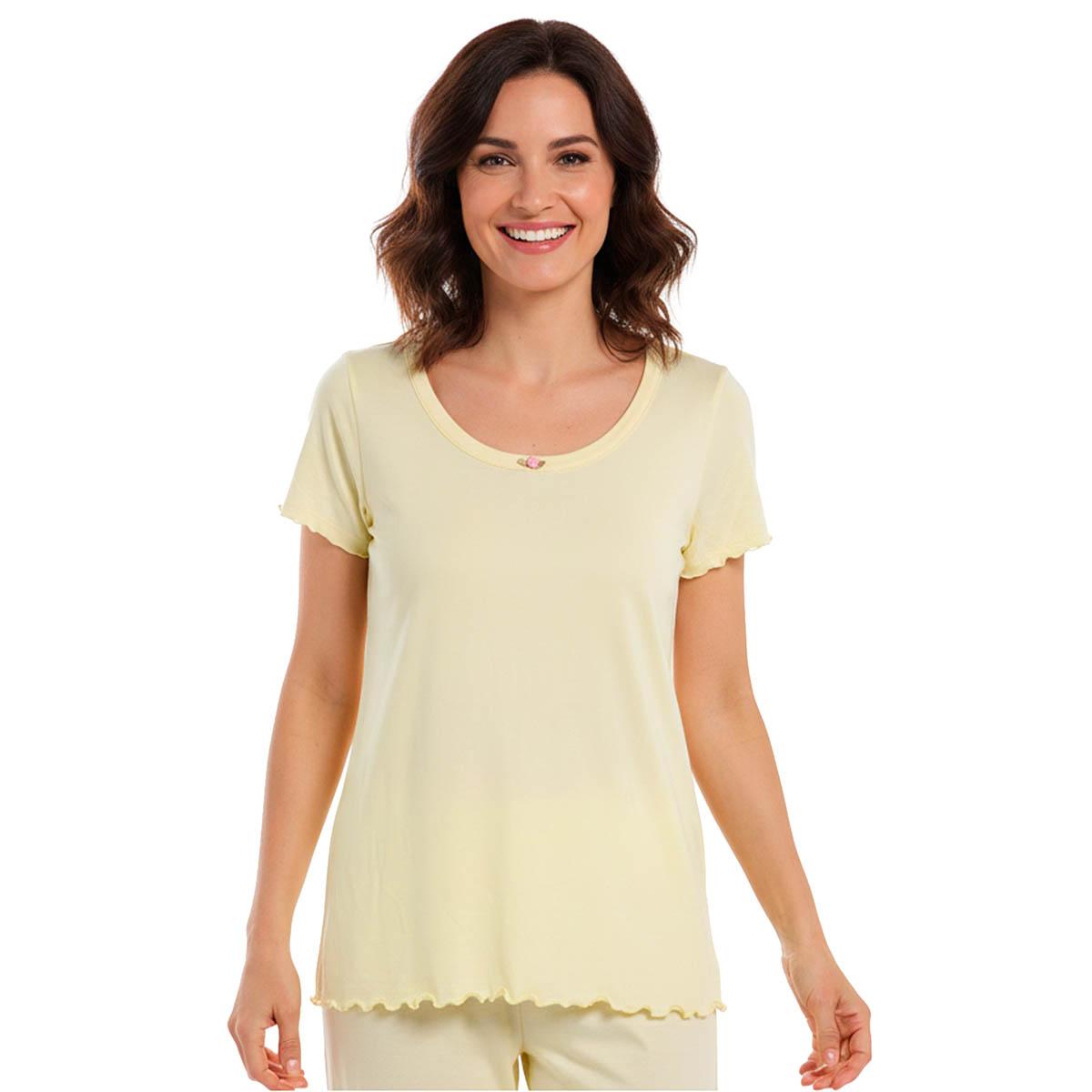 Click here for Womens Jessica Simpson Short Sleeve Pajama Tee w/... prices