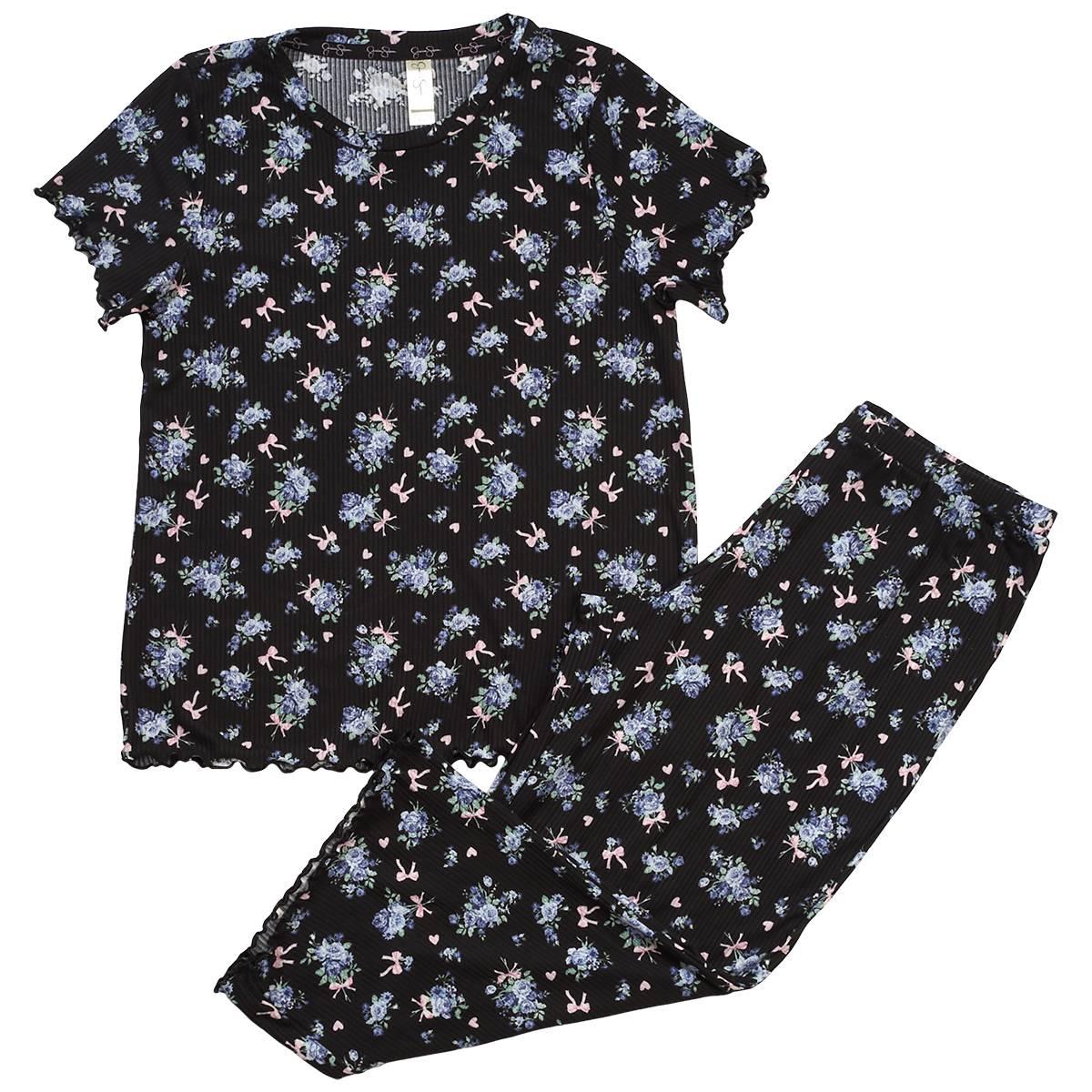 Click here for Petite Jessica Simpson Short Sleeve Floral Ribbons... prices