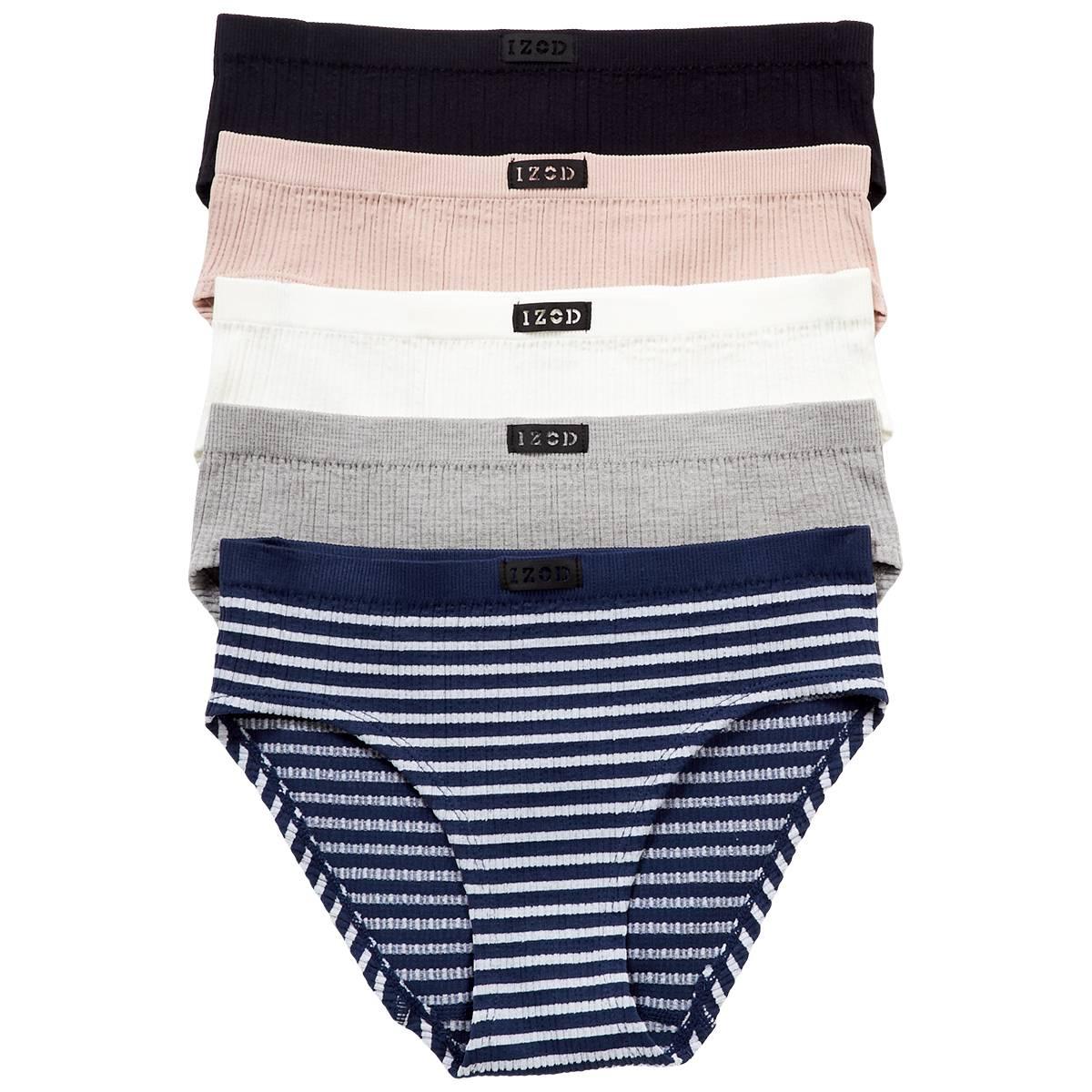 Click here for Juniors IZOD(R) 5pk. Ribbed Seamless Hipster Panti... prices