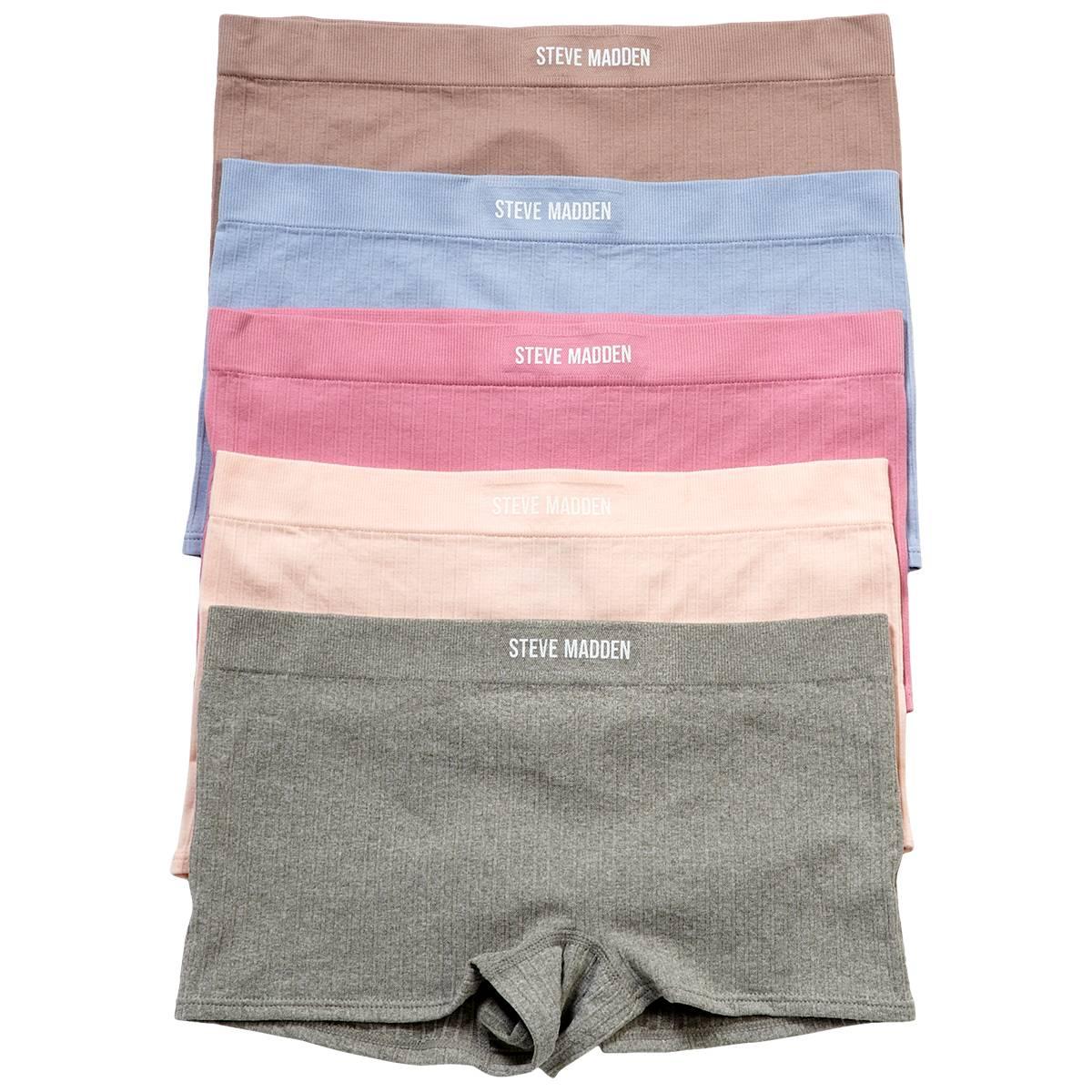 Click here for Womens Steve Madden 5pk. Seamless Boyshort Panties... prices