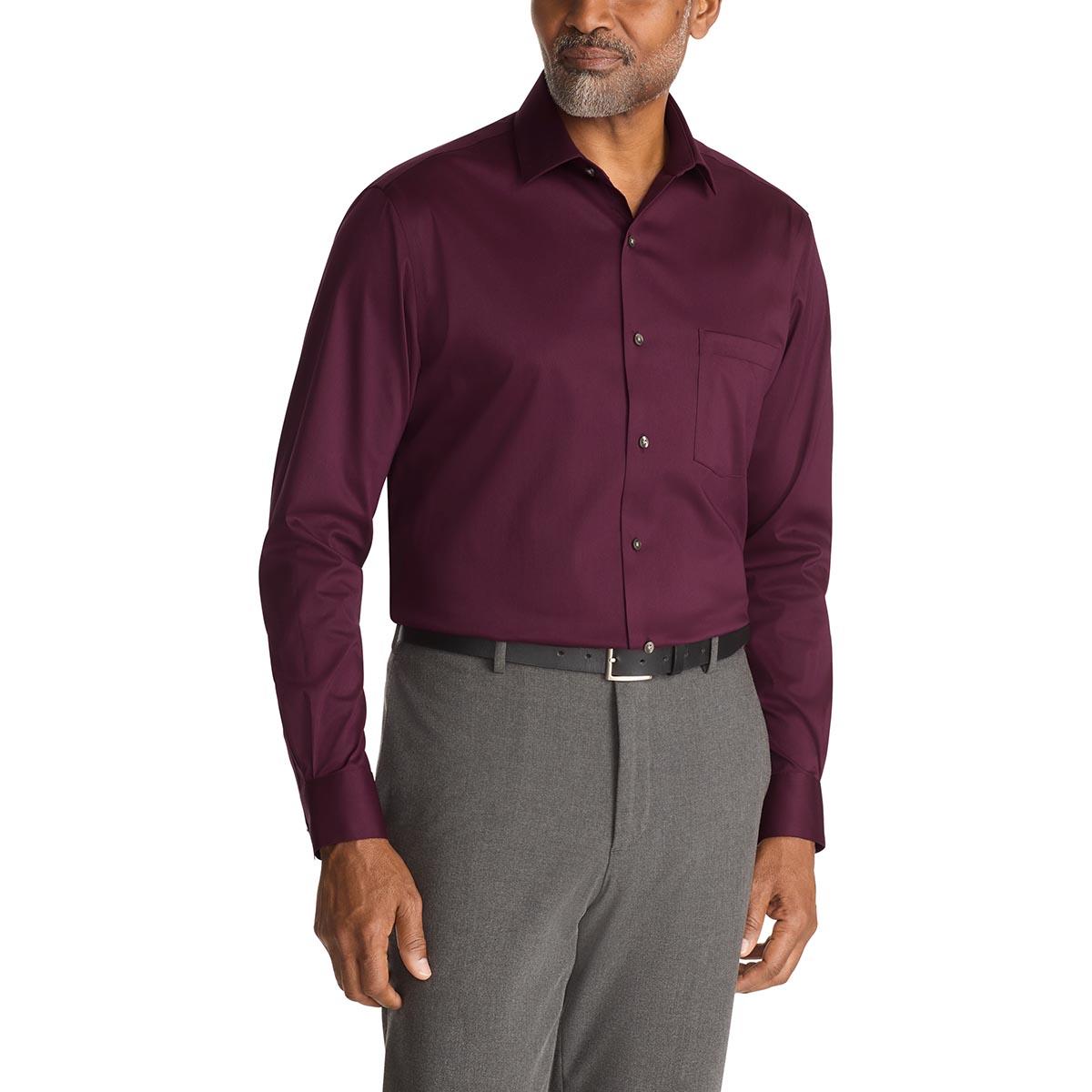 Click here for Mens Van Heusen(R) Regular Fit Solid Stretch Dress... prices