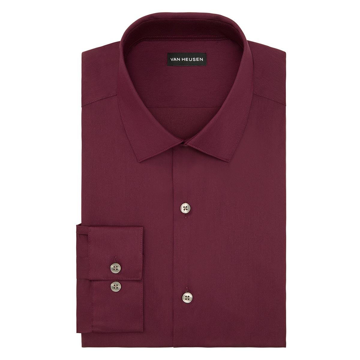 Click here for Mens Van Heusen(R) Slim Fit Solid Stretch Dress Sh... prices