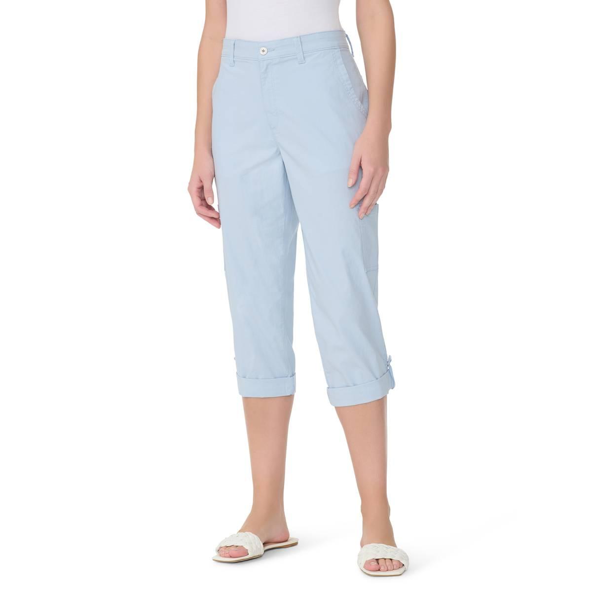 Click here for Womens Gloria Vanderbilt Morning Dew Cargo Capris... prices