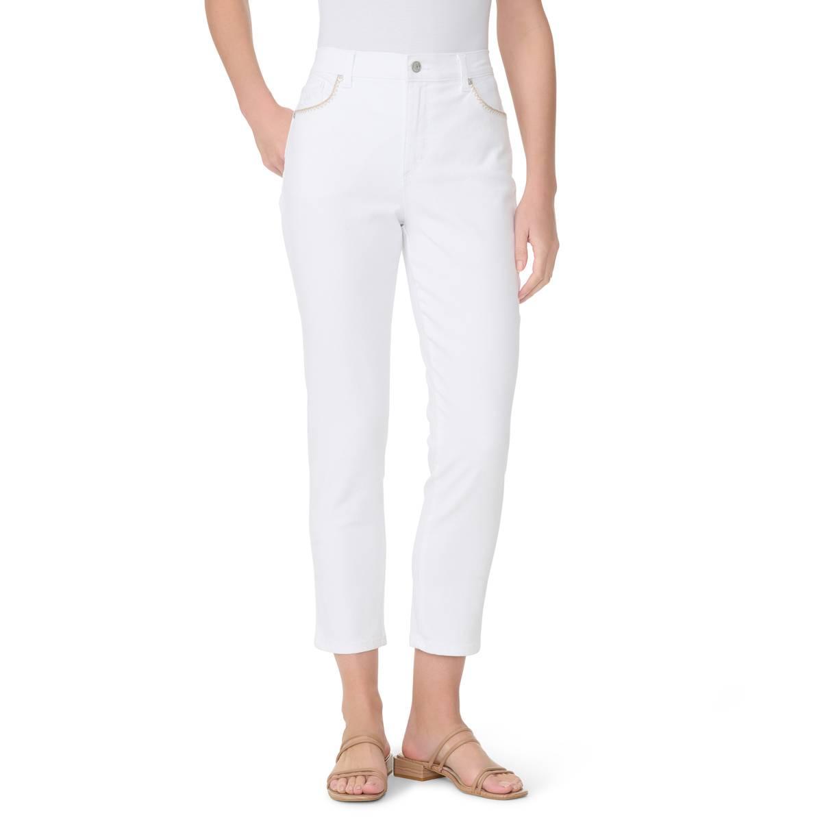 Click here for Womens Gloria Vanderbilt Amanda Embroidery Pockets... prices