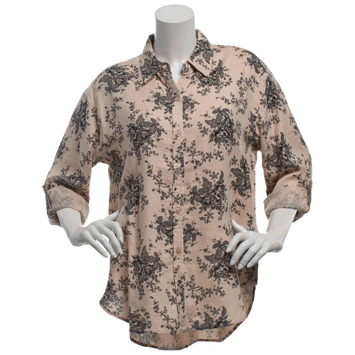 Click here for Womens Gloria Vanderbilt Amanda Casual Button Down... prices