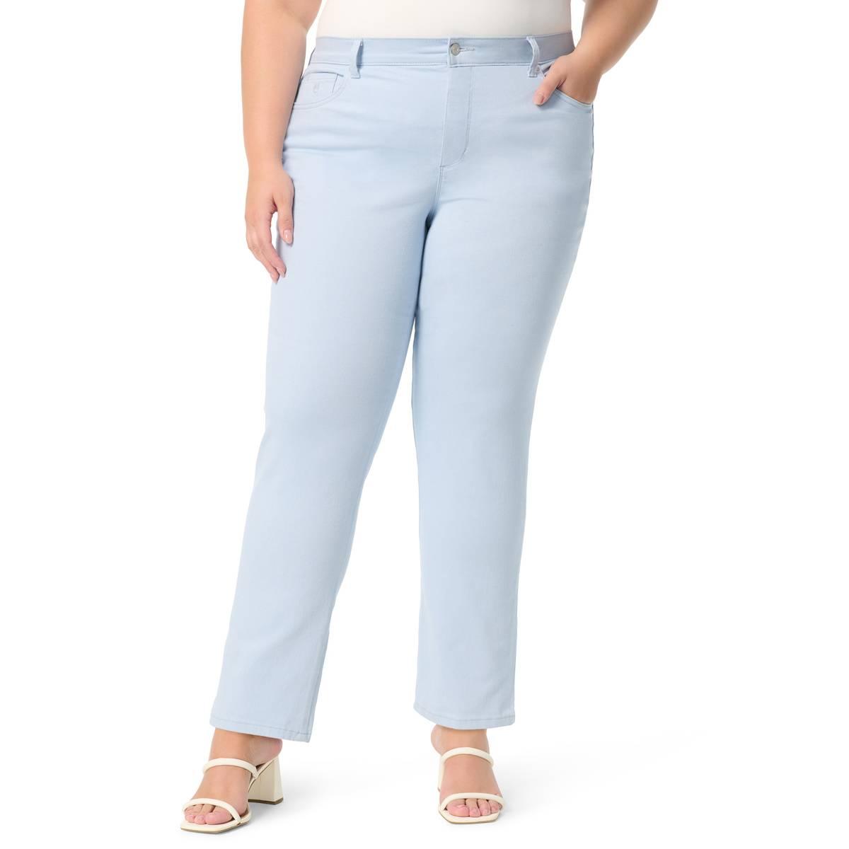 Click here for Gloria Vanderbilt Amanda Womens Plus High Rise Str... prices