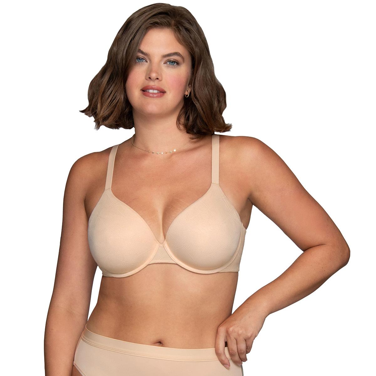 Breathable Luxe Full Coverage Underwire - Damask Neutral