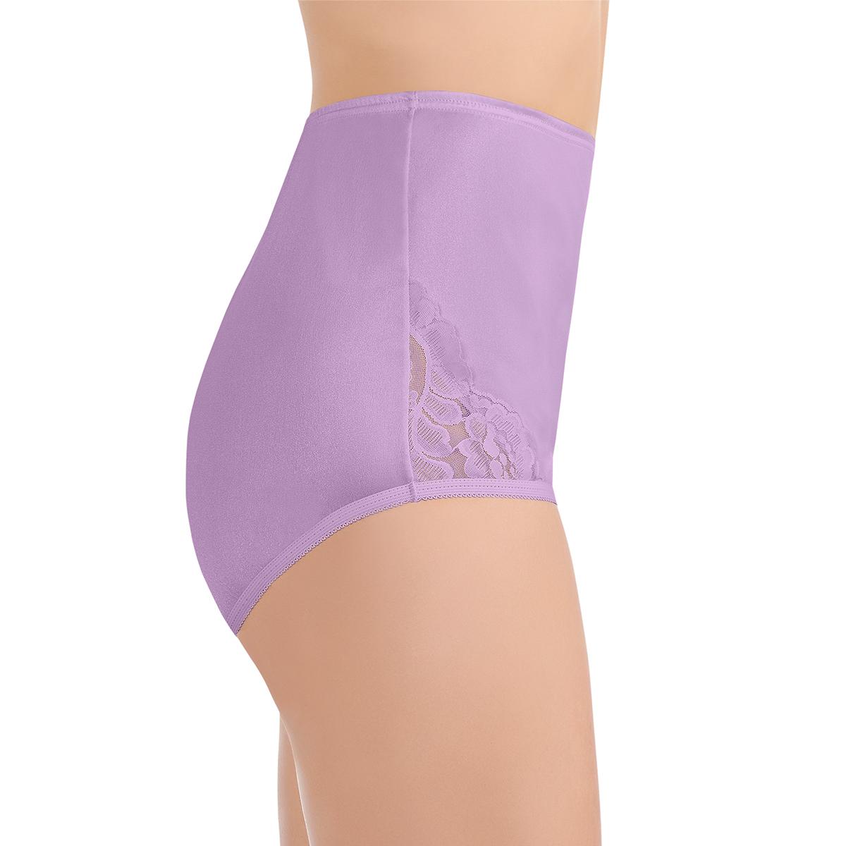 Vanity Fair Lace Nouveau Nylon Brief - 13001  8  Blue