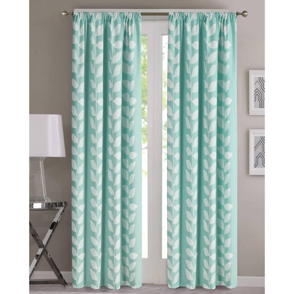 Click here for Kids Twill Ashley Print Panel Rod Pocket Curtain prices