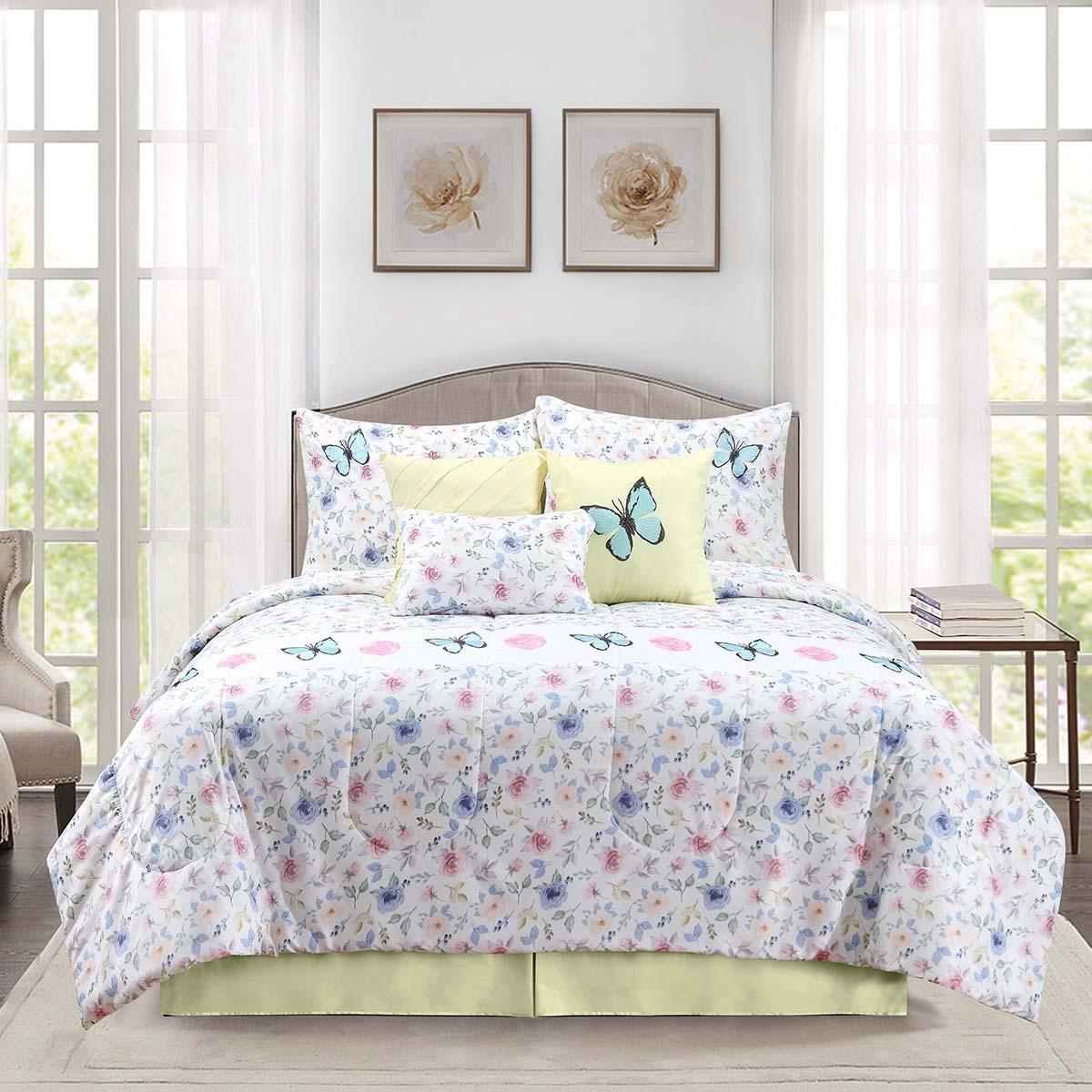 Click here for Ashley Cooper(tm) Anastasia Embroidered 7pc. Comfo... prices