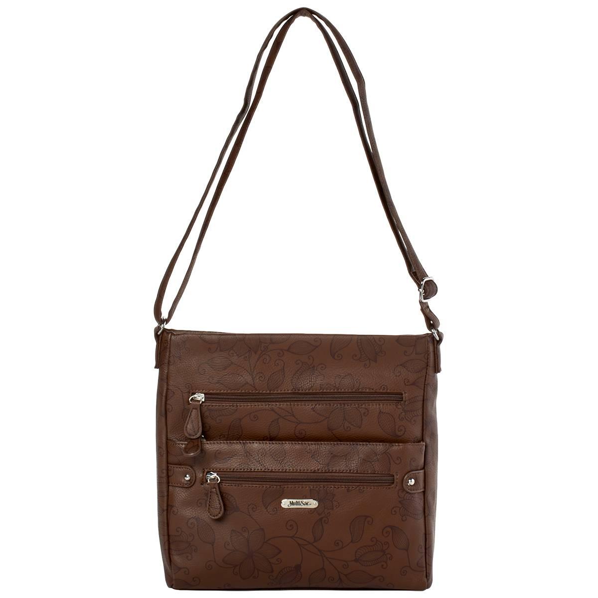 Click here for MultiSac Lorraine Large Crossbody - Chocolate Stef... prices