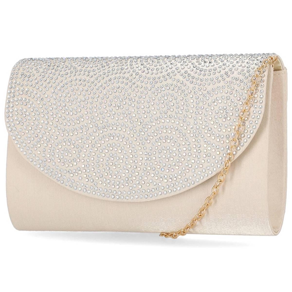 Click here for Jessica McClintock Ophelia Flap Clutch prices