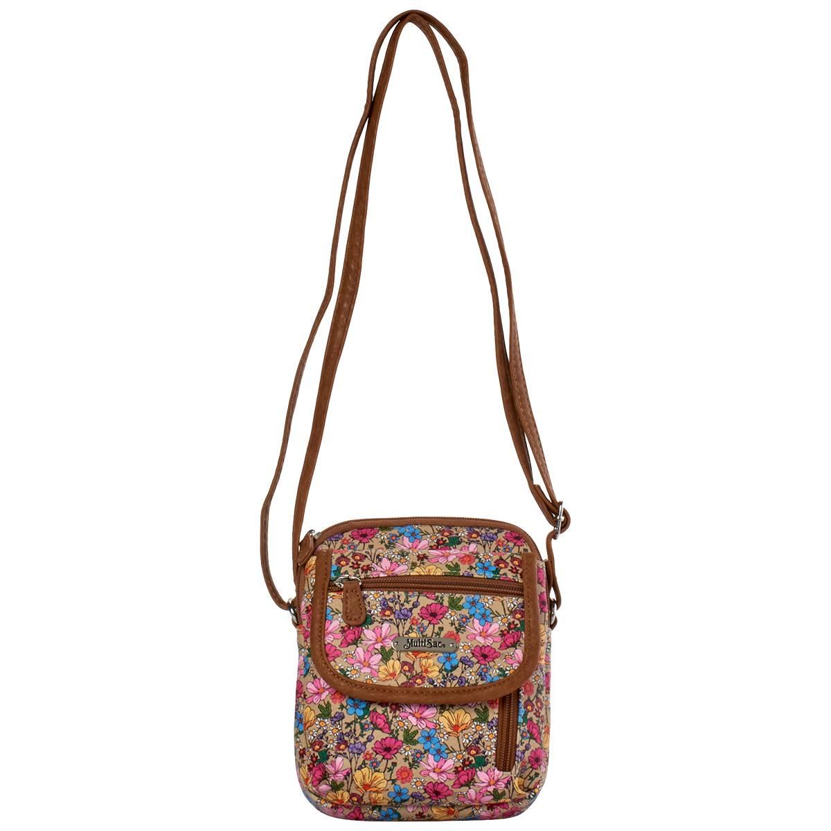 Click here for MultiSac Everest Mini Crossbody - Cream Lilith Flo... prices