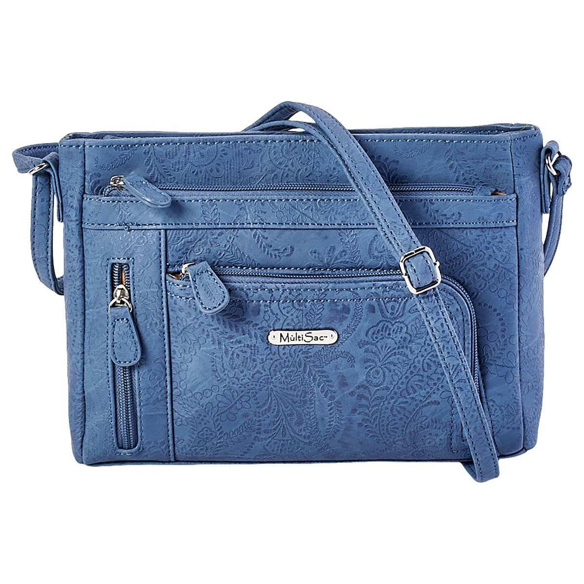 Click here for MultiSac Summerville Crossbody - Denim Floral prices