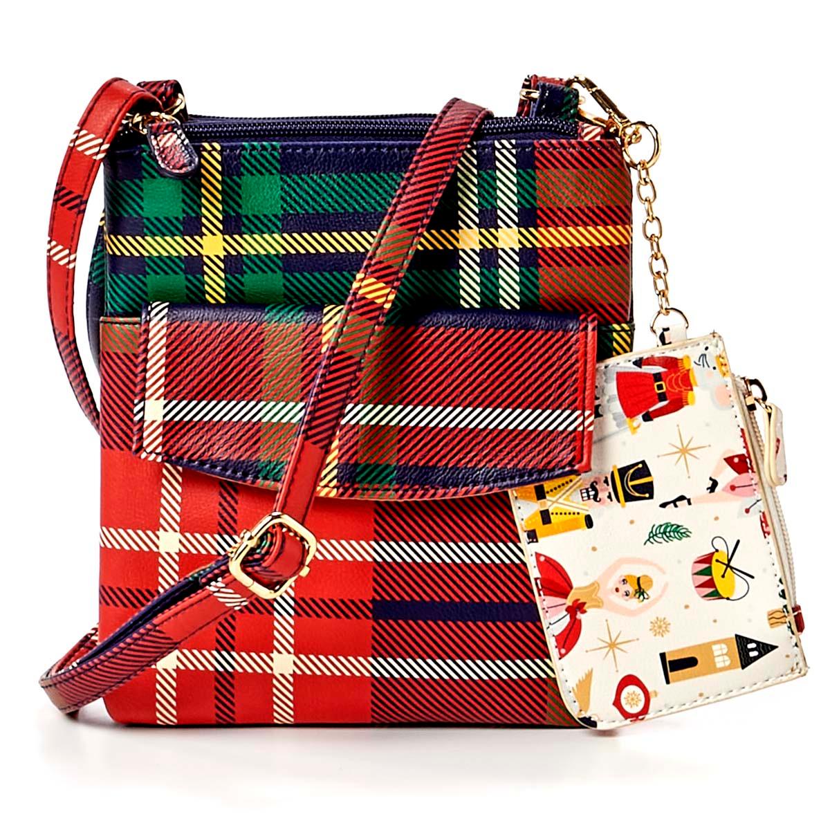 Click here for MultiSac Plaid Gifting Crossbody prices