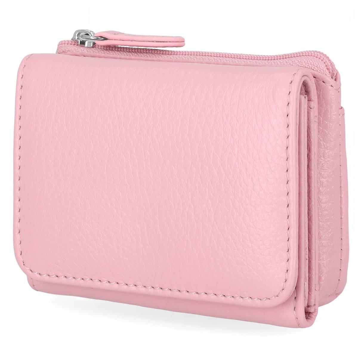 Click here for Womens Mundi Pink Shell Textured Leather Exterior... prices