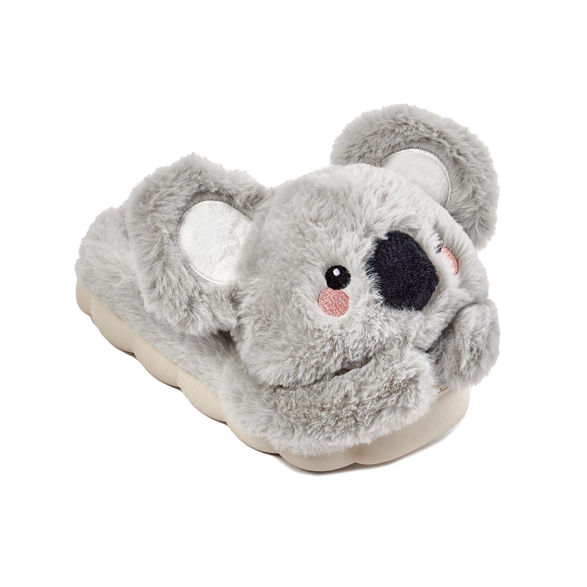 Click here for Womens Cloud Critters Koala Plush Slippers prices