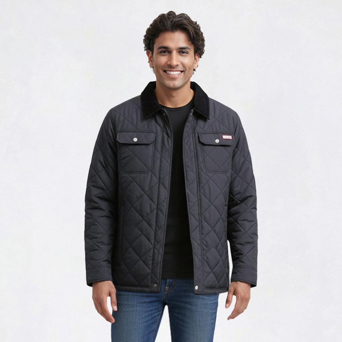 Click here for Mens Hunter Diamond Quilted Jacket prices