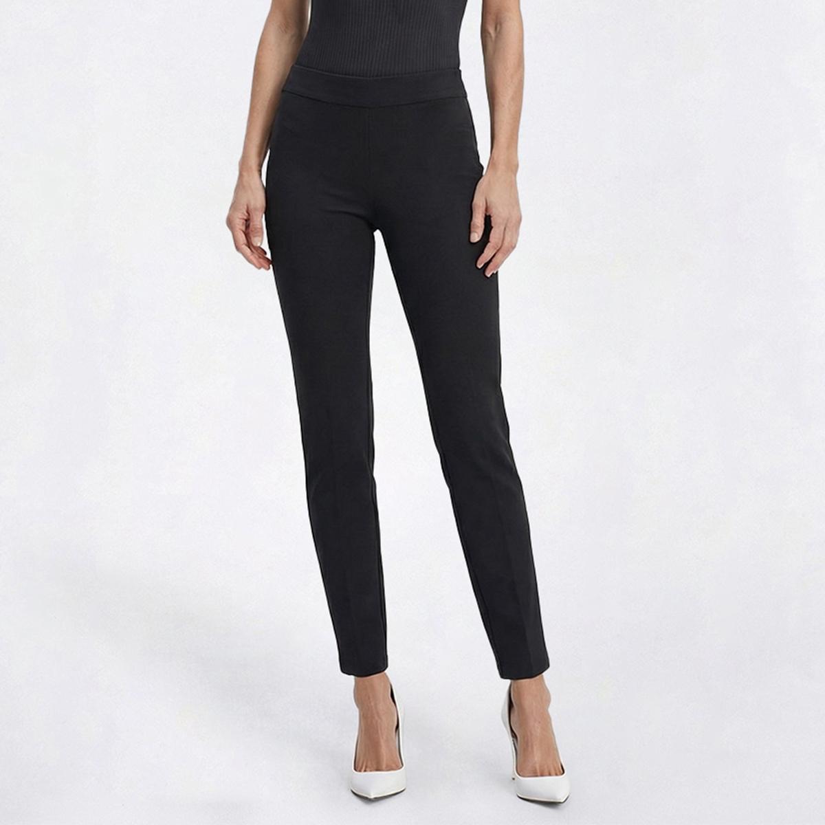 Click here for Womens Zac & Rachel Pull On Solid Compression Slim... prices