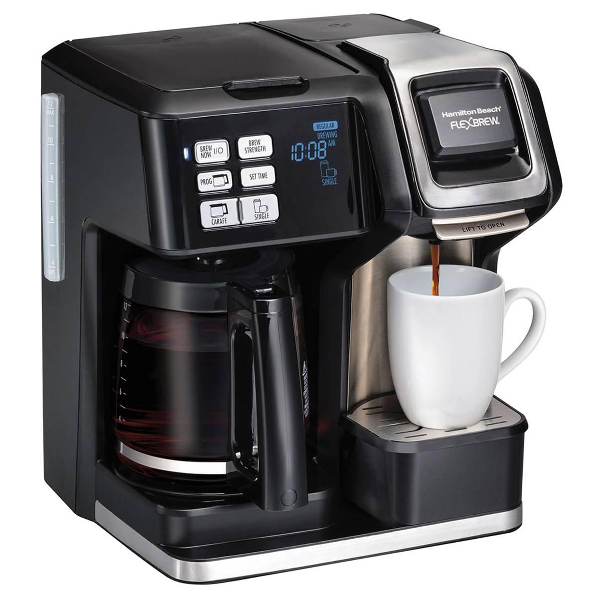 Click here for Hamilton Beach Flexbrew Trio Coffee Maker prices