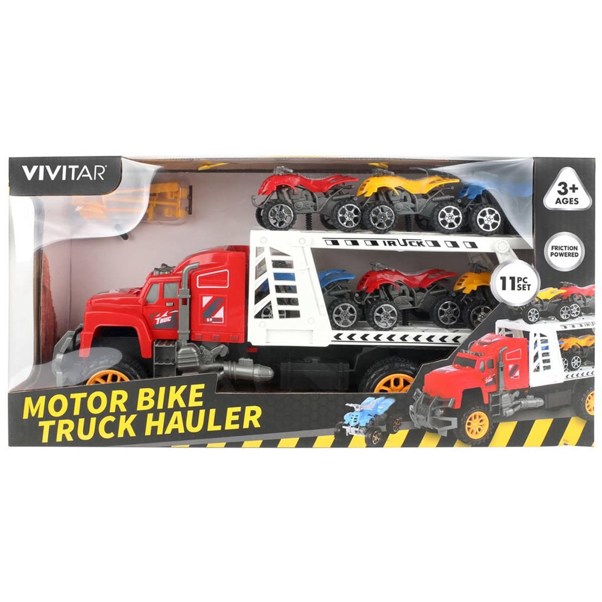 Click here for Vivitar Dirt Bikes Truck Hauler prices