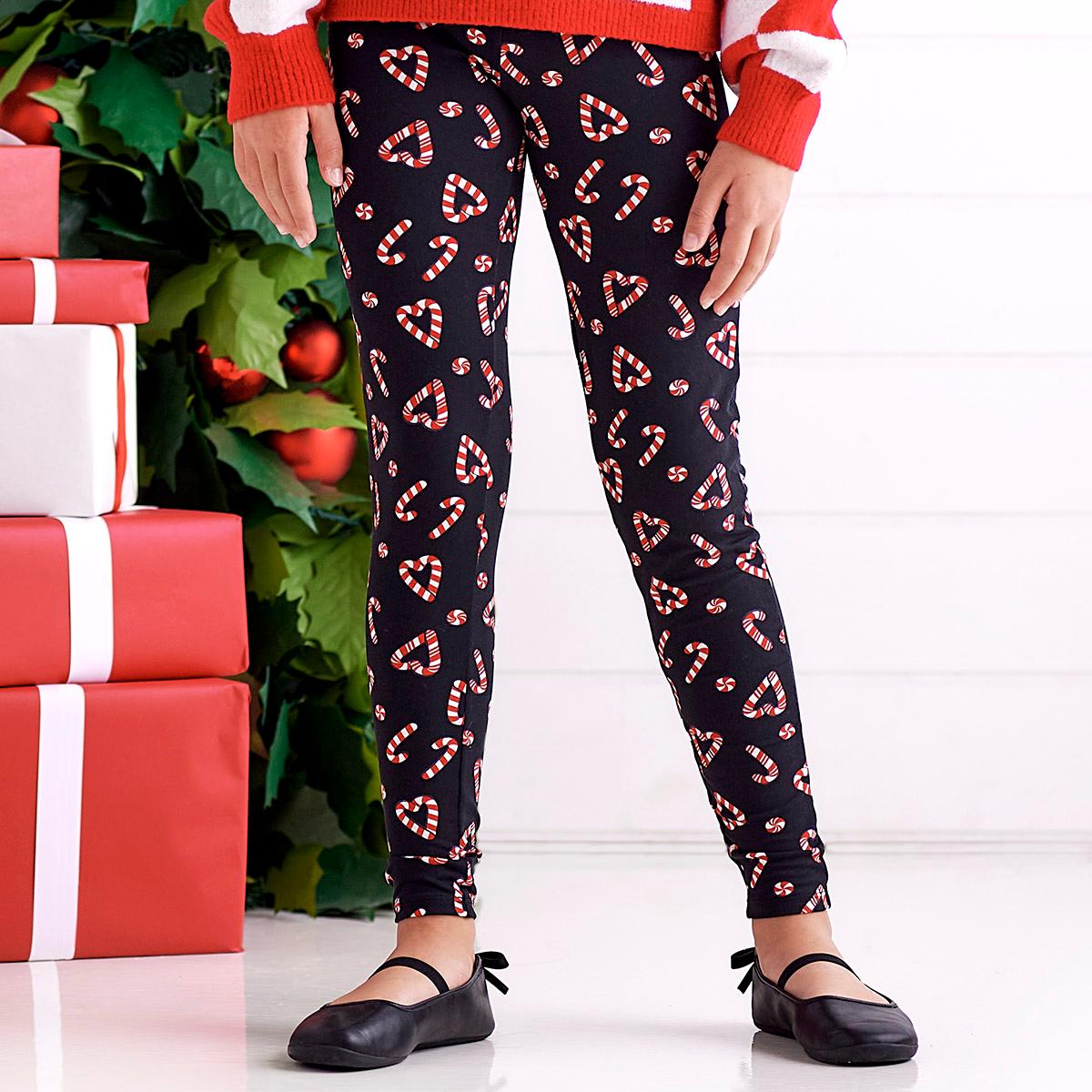 Click here for Girls (7-16) Jolie & Joy Candy Canes Leggings prices