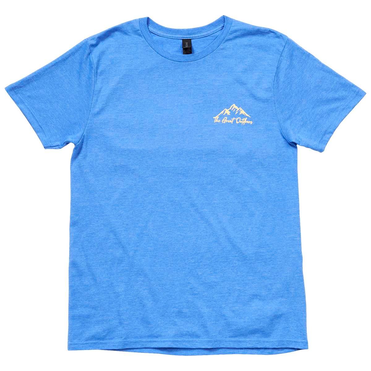 Click here for Mens Great Outdoors Short Sleeve Tee - Heather Roy... prices