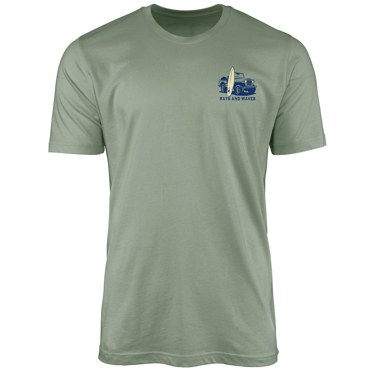Click here for Mens Catching Rays Riding Waves Short Sleeve Tee prices