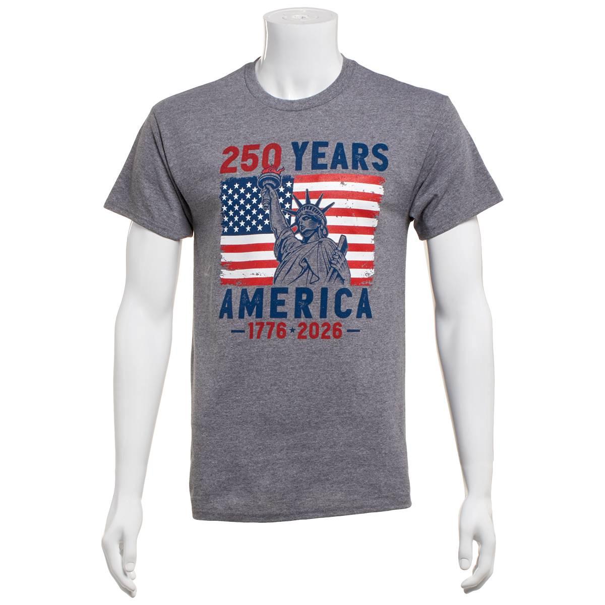 Click here for Mens Home of the Brave Liberty 250 Years Tee prices