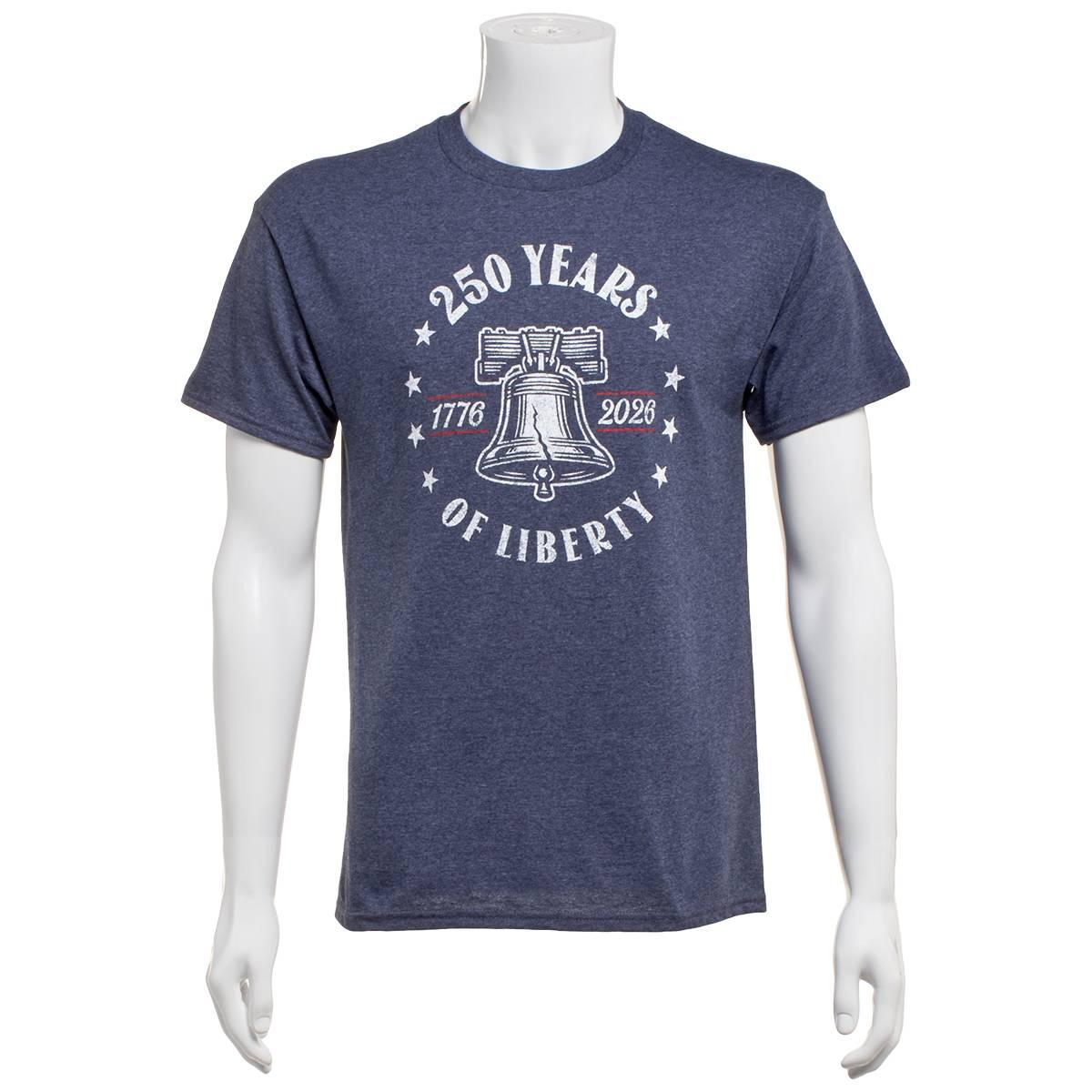 Click here for Mens Home of the Brave 1776-2026 Liberty Bell Grap... prices