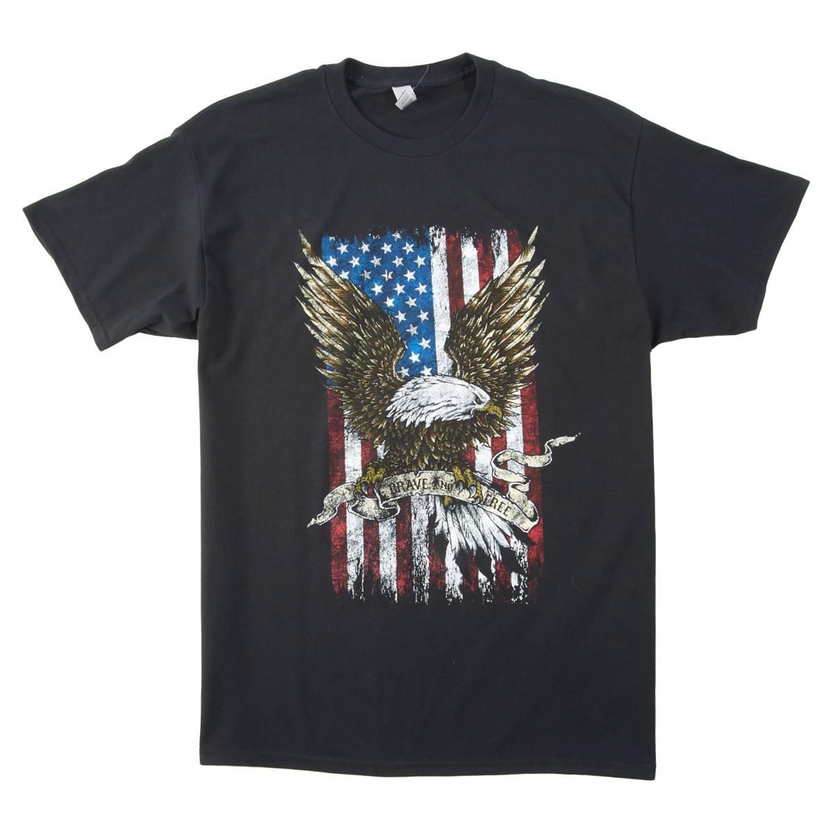 Click here for Mens Patriotic Brave Eagle II Short Sleeve Graphic... prices