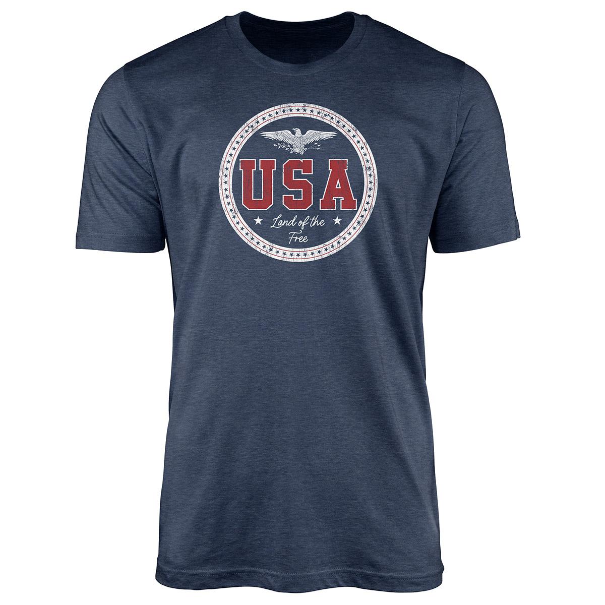 Click here for Mens Land of the Free Inner Circle Short Sleeve US... prices