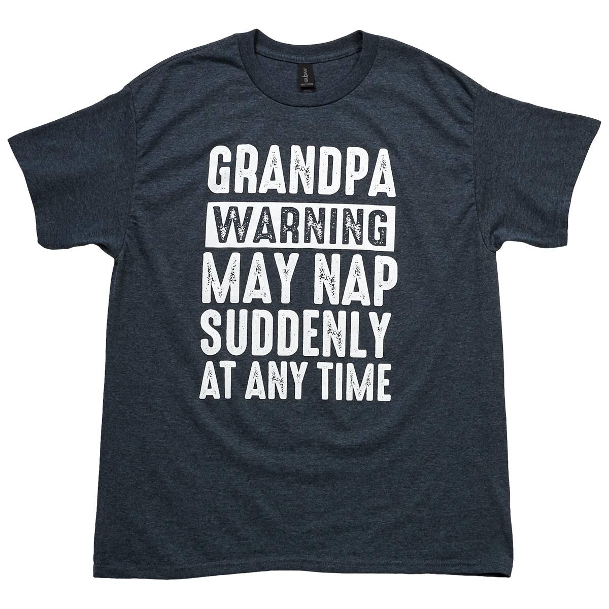 Click here for Mens Grandpa May Nap Short Sleeve Tee prices