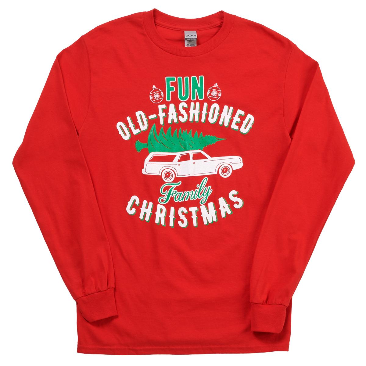 Click here for Young Mens Christmas Vacation Road Trip Long Sleev... prices