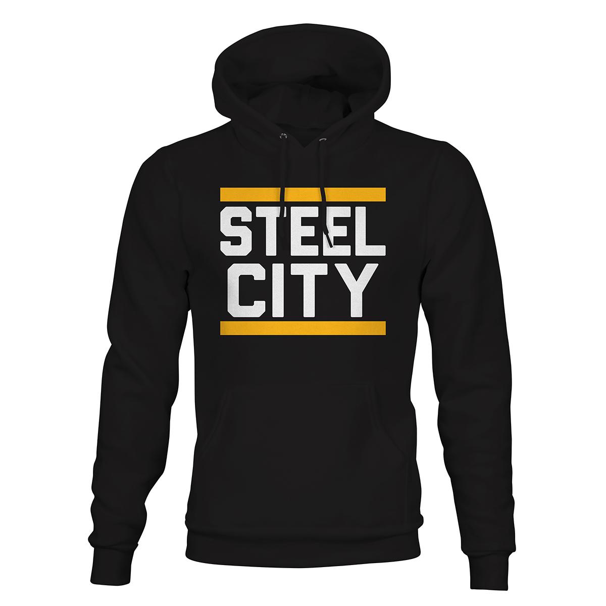 Click here for Mens Tailgate Pittsburgh Football Steel City Hoodi... prices
