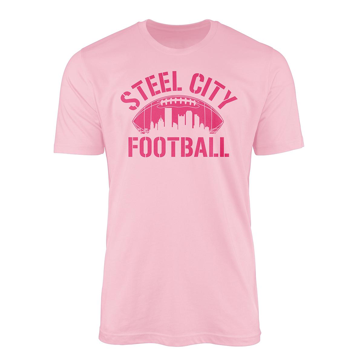 Click here for Mens Tailgate Pittsburgh Football Steel Skyline Sh... prices