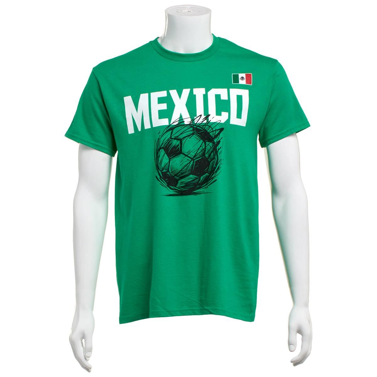 Click here for Mens Tailgate Mexico Scribble Soccer Tee prices