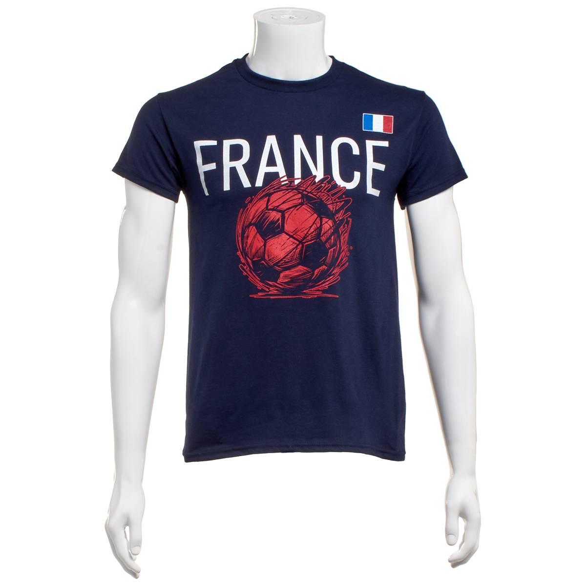 Click here for Mens Tailgate France Scribble Soccer Tee prices
