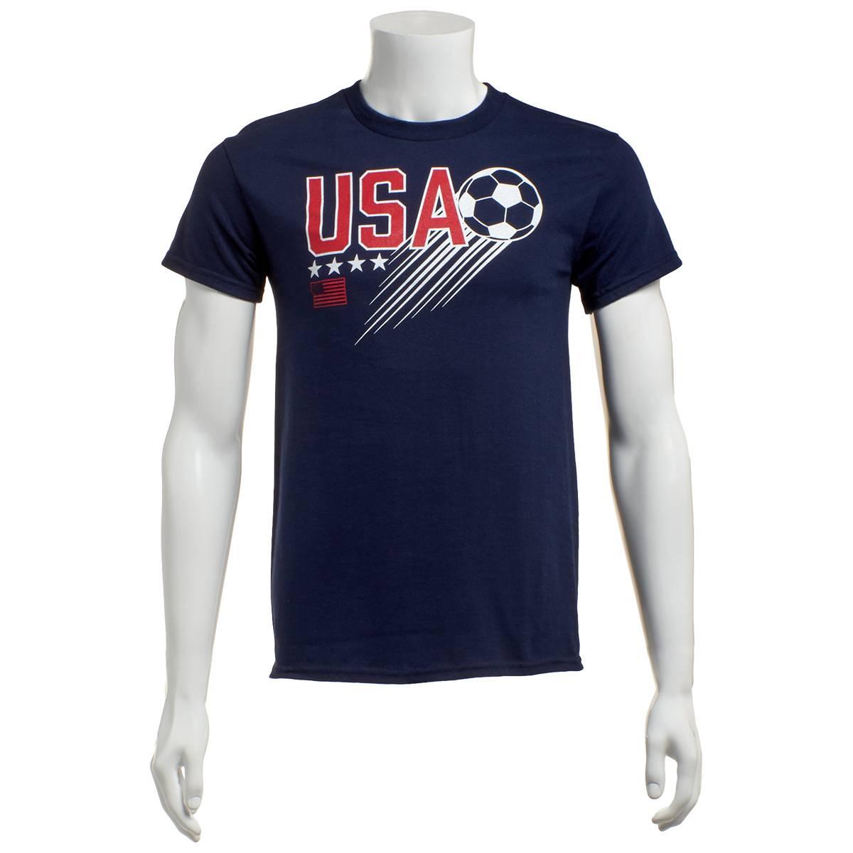 Click here for Mens Tailgate Short Sleeve USA One Team Soccer Tee prices