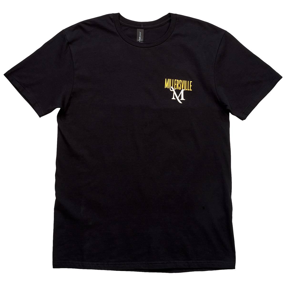 Click here for Mens Millersville Solid Short Sleeve Tee - Black prices