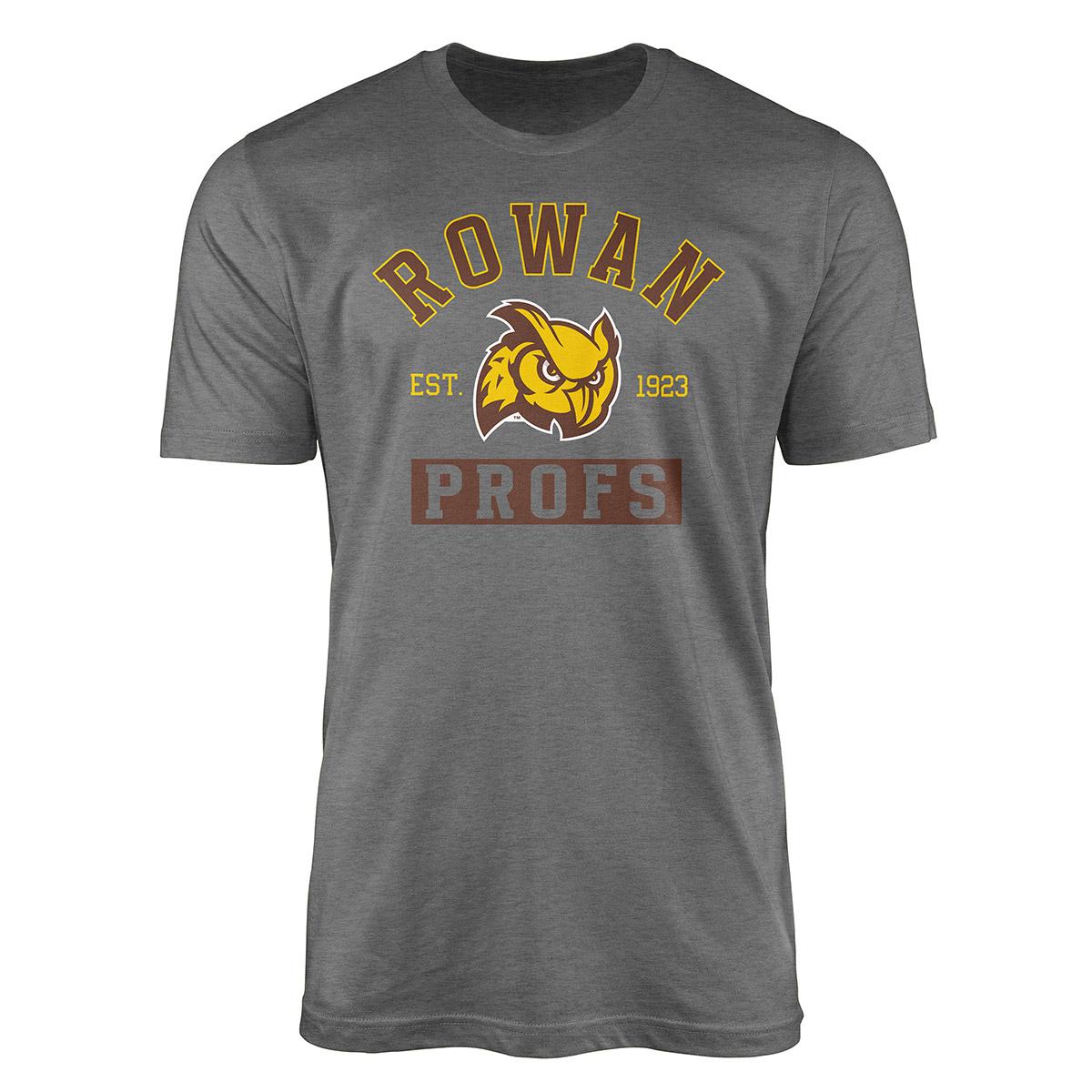 Click here for Mens Rowan University Rails Short Sleeve Tee - Gra... prices