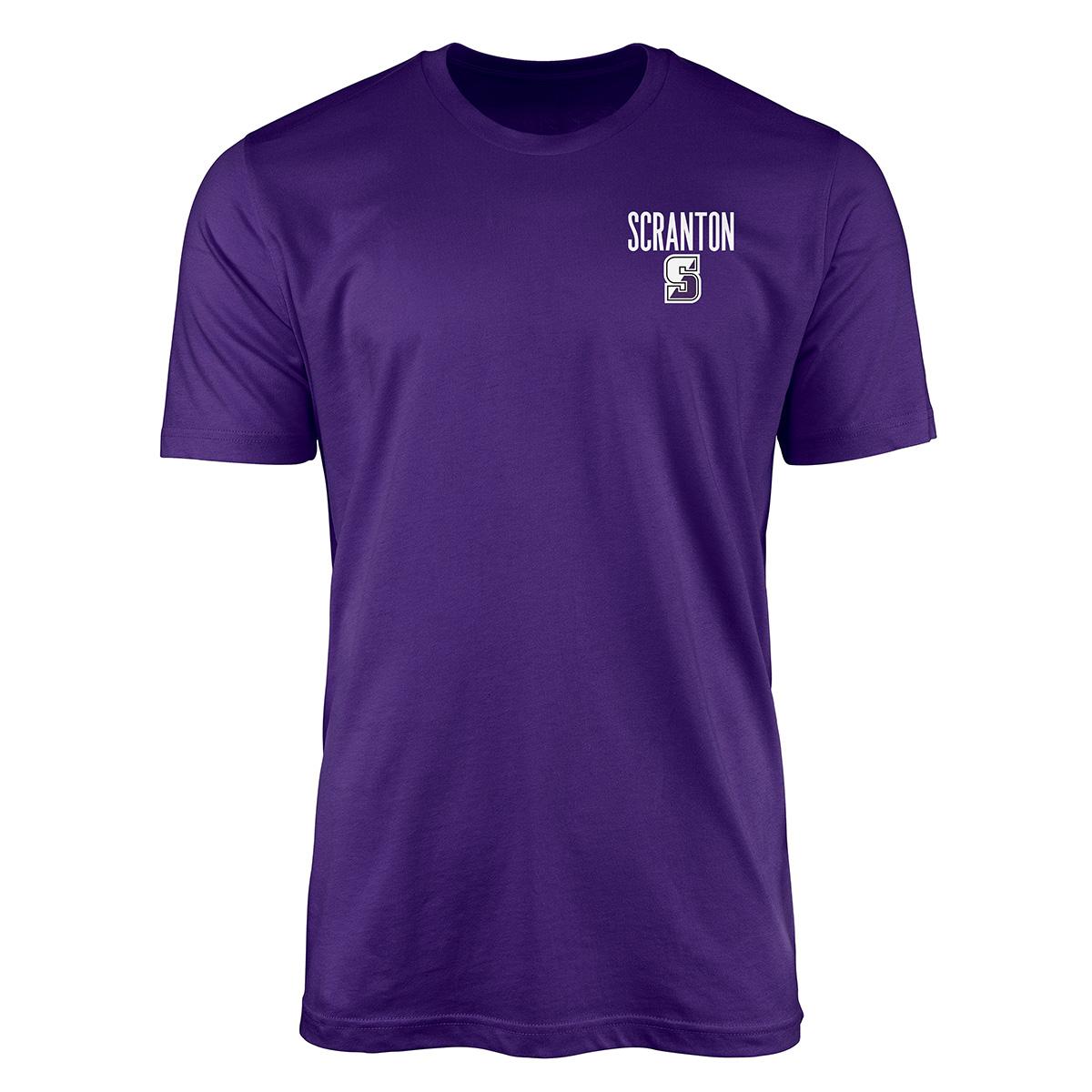 Click here for Mens Scranton Short Sleeve Tee - Purple prices