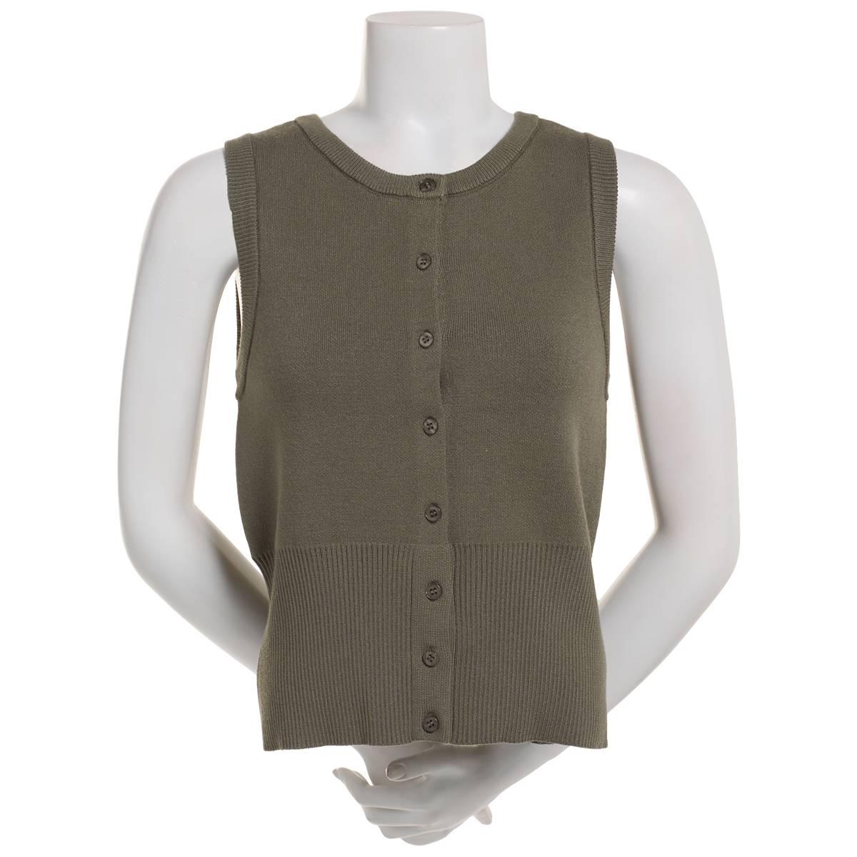 Click here for Juniors No Comment Button Front Sweater Vest prices
